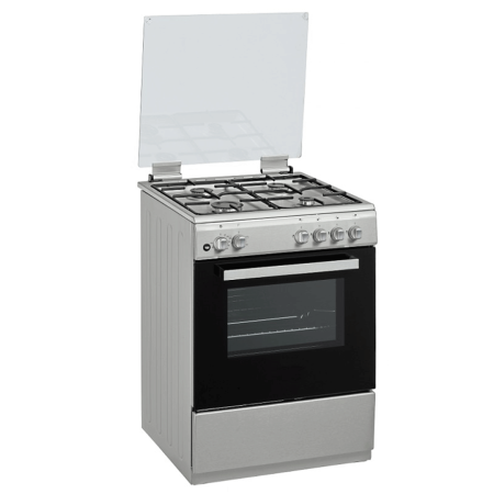 Cuisinière à gaz KLASS 4 Feux | TG5640 - Inox
