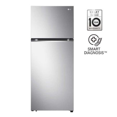 LG Réfrigérateur INVERTER GN-B392 PLGB (395 Litres) Silver No Frost