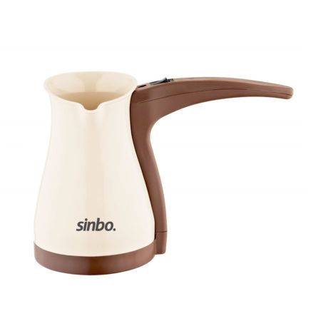 Machine à Café Turc 400 ml | 1000 W - SCM.2928 - Beige & Marron