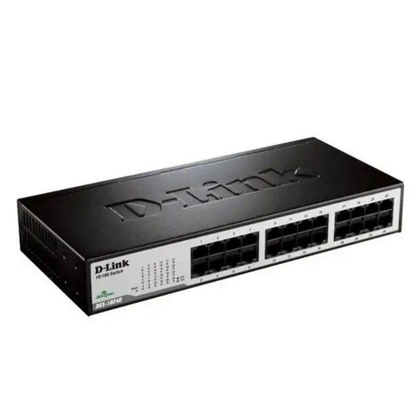 Switcher DLINK 24 Ports | DES-1024D/E - Noir