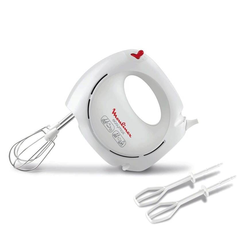Batteur électrique MOULINEX Easy Max 5 vitesses | 200W - HM2501B1 - Blanc