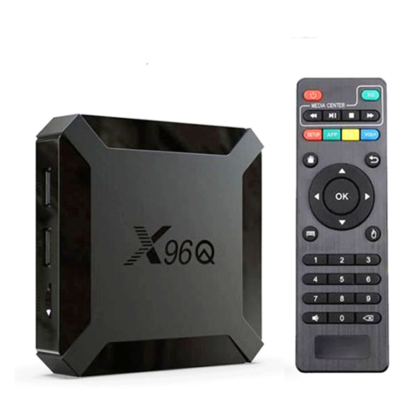 BOX TV Android X96Q (2/16Go) Noir UHD 4K (X96Q-4K)