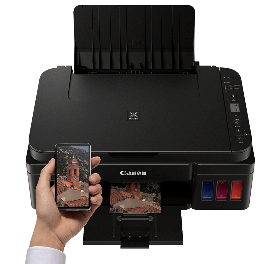 Imprimante Jet d'encre CANON ECOTANK 3EN1 | à Réservoir Intégré - Avec ...