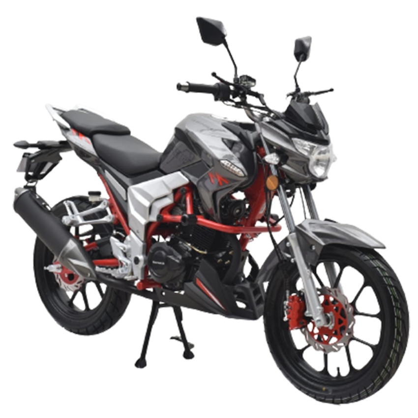 Moto SENKE RAPTOR 125CC | 4 Temps - Boîte de 5 vitesses - Noir