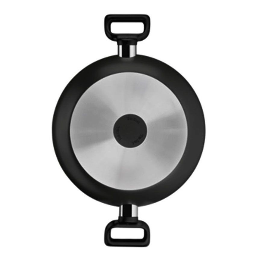 Faitout TEFAL 24cm DELICIA KADAI | Avec Couvercle en Verre - Noir
