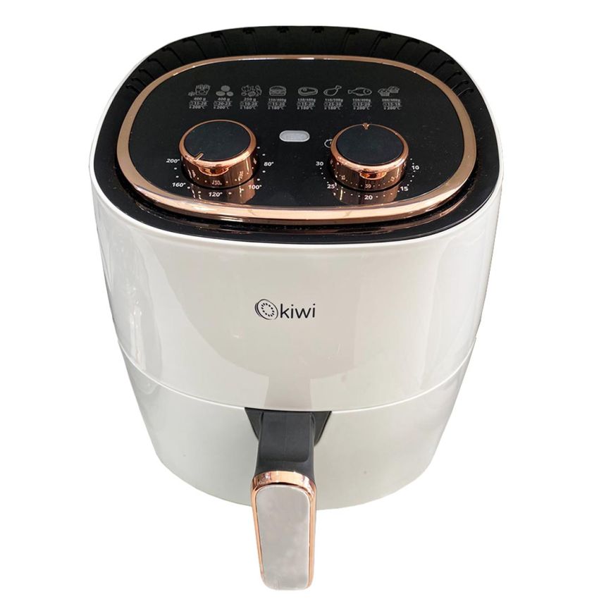 Airfryer KIWI 1400 Watts | avec bac de cuisson de 5 Litres - Ref KF.5535 - Noir