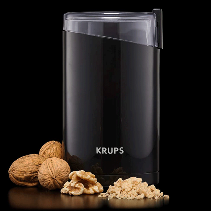 Moulin à Café KRUPS 200 W | Capacité 75g - F2034210 - Noir