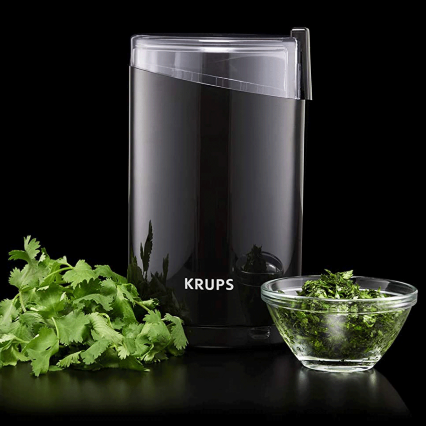 Moulin à Café KRUPS 200 W | Capacité 75g - F2034210 - Noir