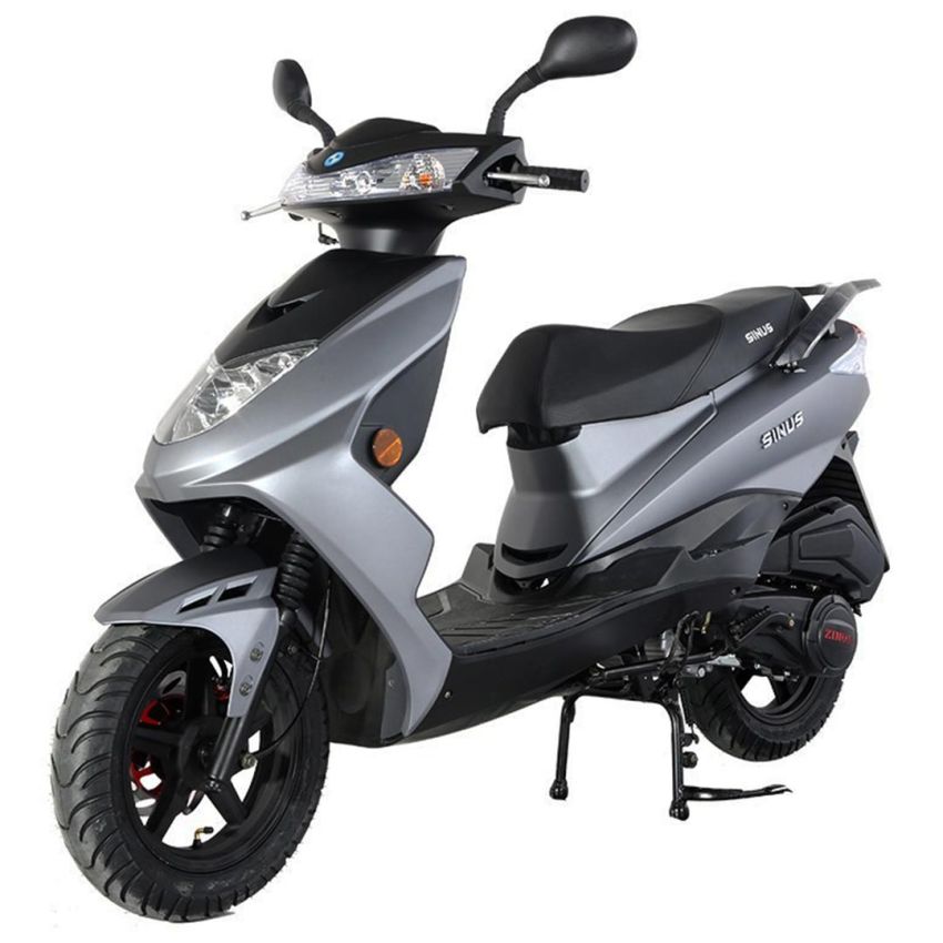 Scooteur ZIMOTA Sinus 125 CC | 4 Temps - Noir