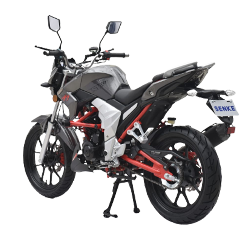 Moto SENKE RAPTOR 125CC | 4 Temps - Boîte de 5 vitesses - Noir