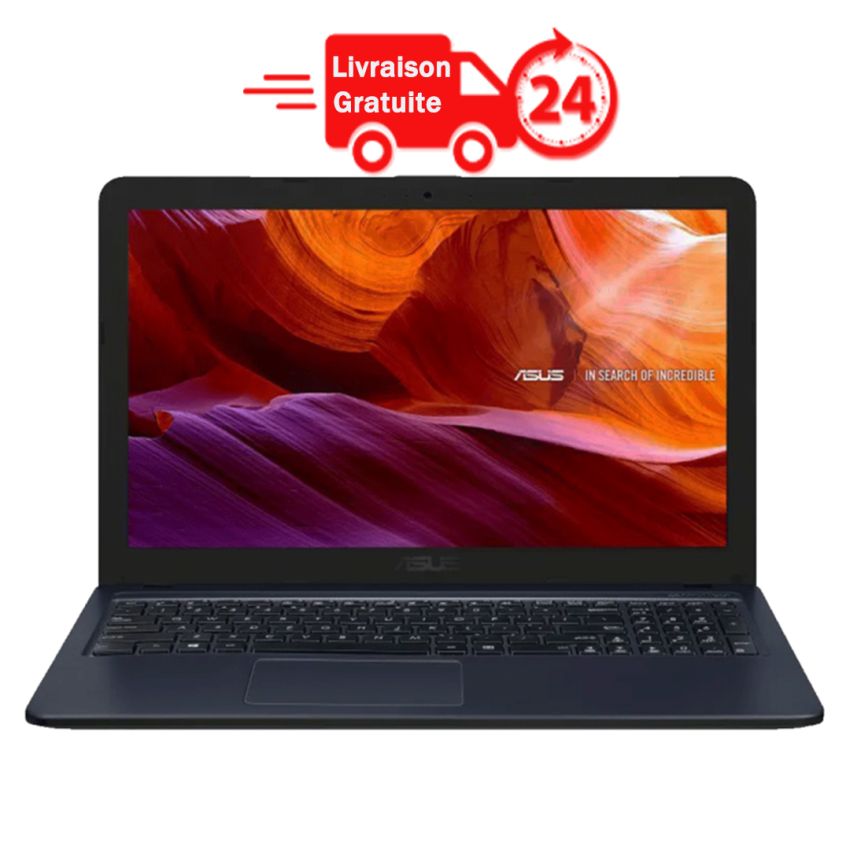 Pc Portable ASUS CELERON | 8Go - 256SSD - Intel HD Graphics - Noir