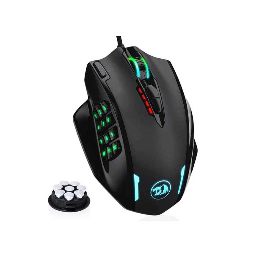 Souris Gaming Redragon 1000 Hz | RGB IMPACT.M908 - Noir