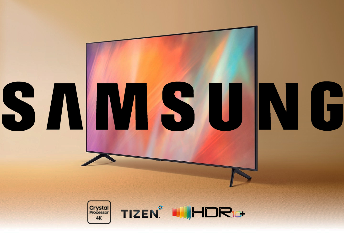 Samsung Téléviseur LED AU7000 (55") Gris SMART UHD 4K (UA55AU7000)