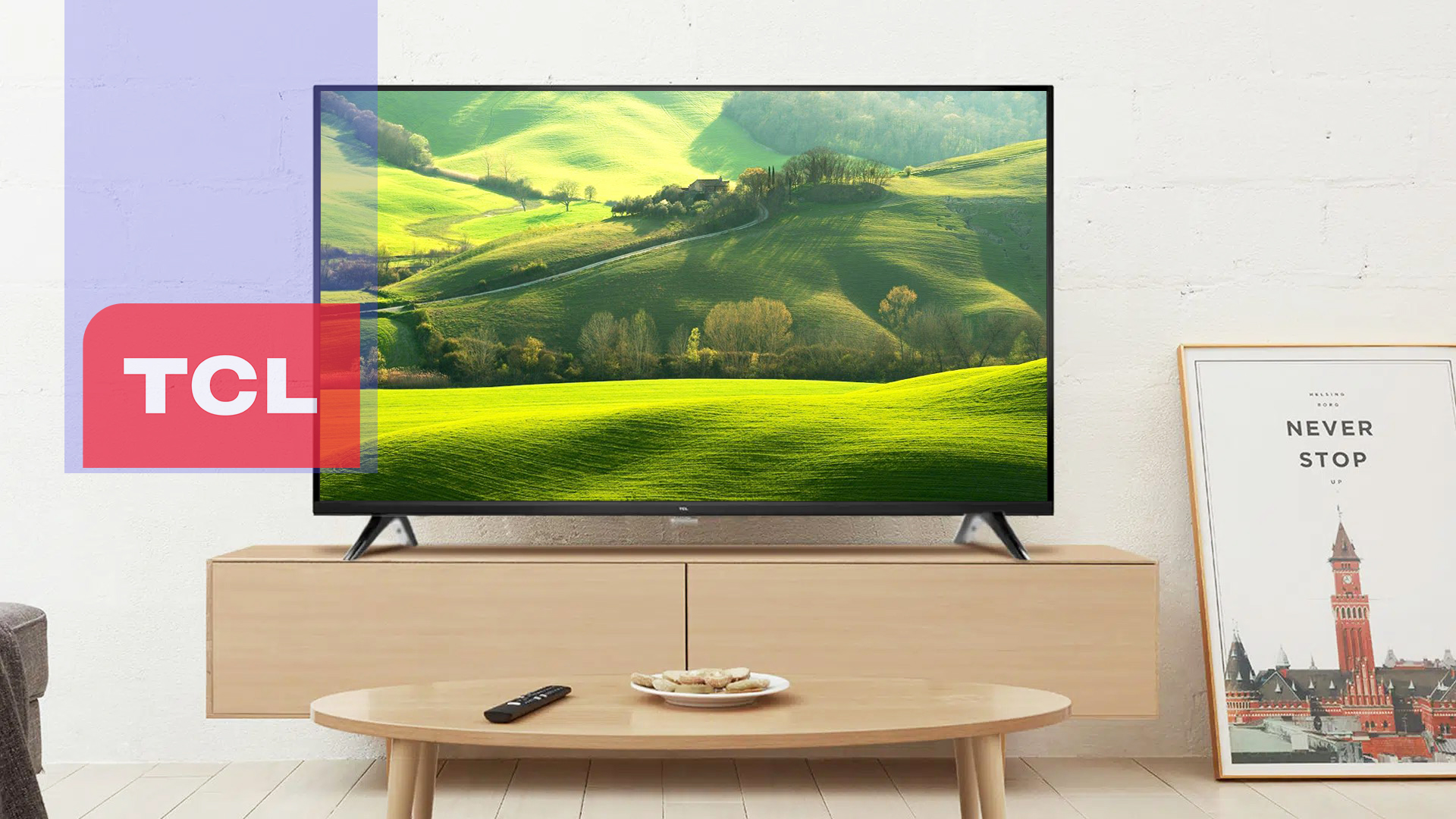 Tv TCL LED Full HD 43 Pouces | D3200 - Noir