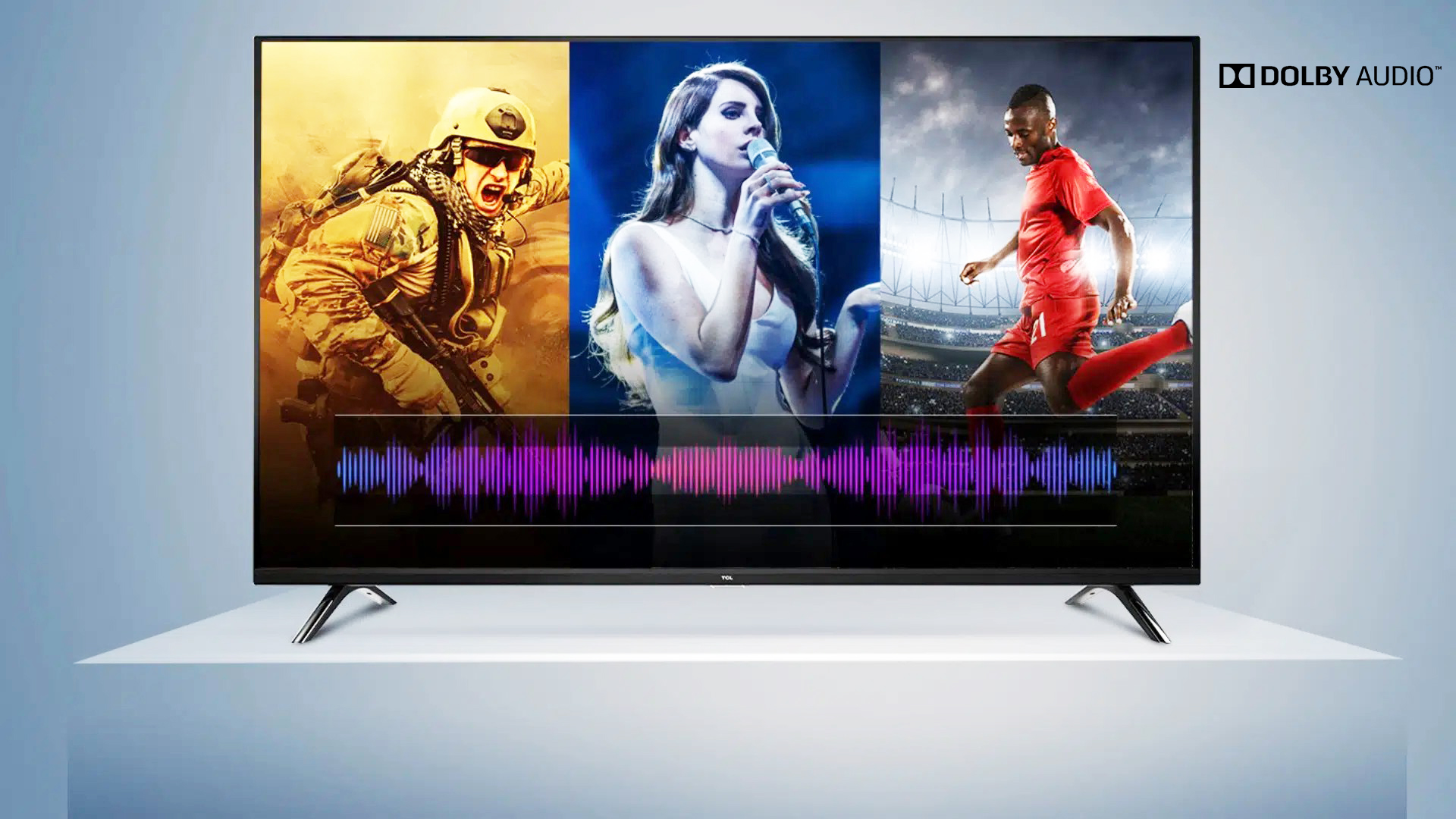 Tv TCL LED Full HD 43 Pouces | D3200 - Noir